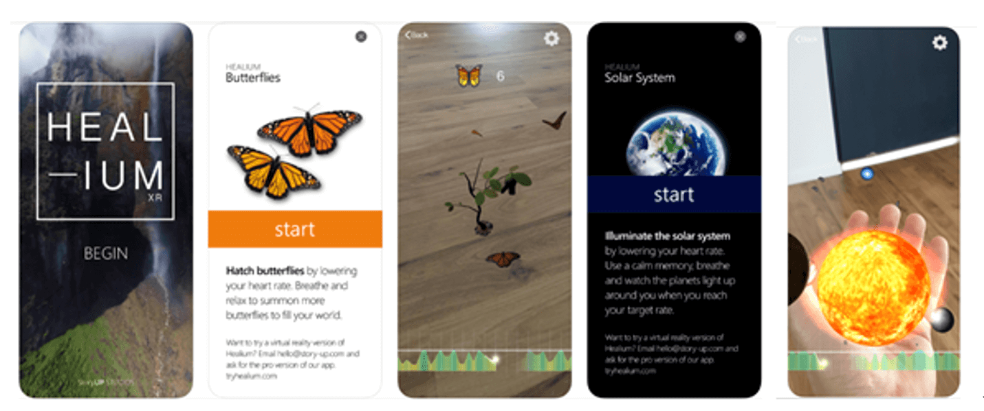 Healium APP運用AR、VR技術帶走焦慮情緒 | 宇萌數位科技 arplanet